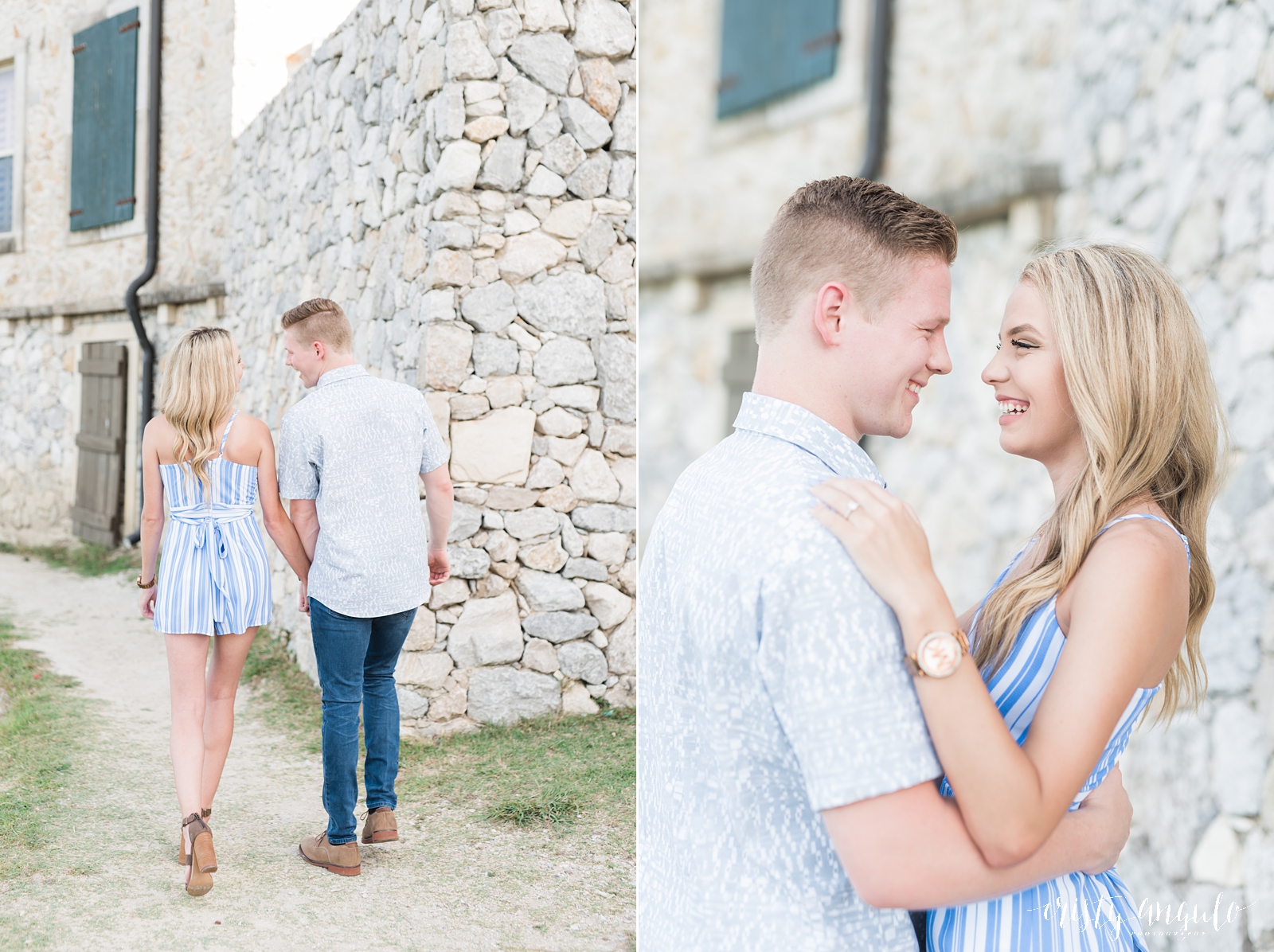 Adriatica Village McKinney Proposal | Cristy Angulo Photography