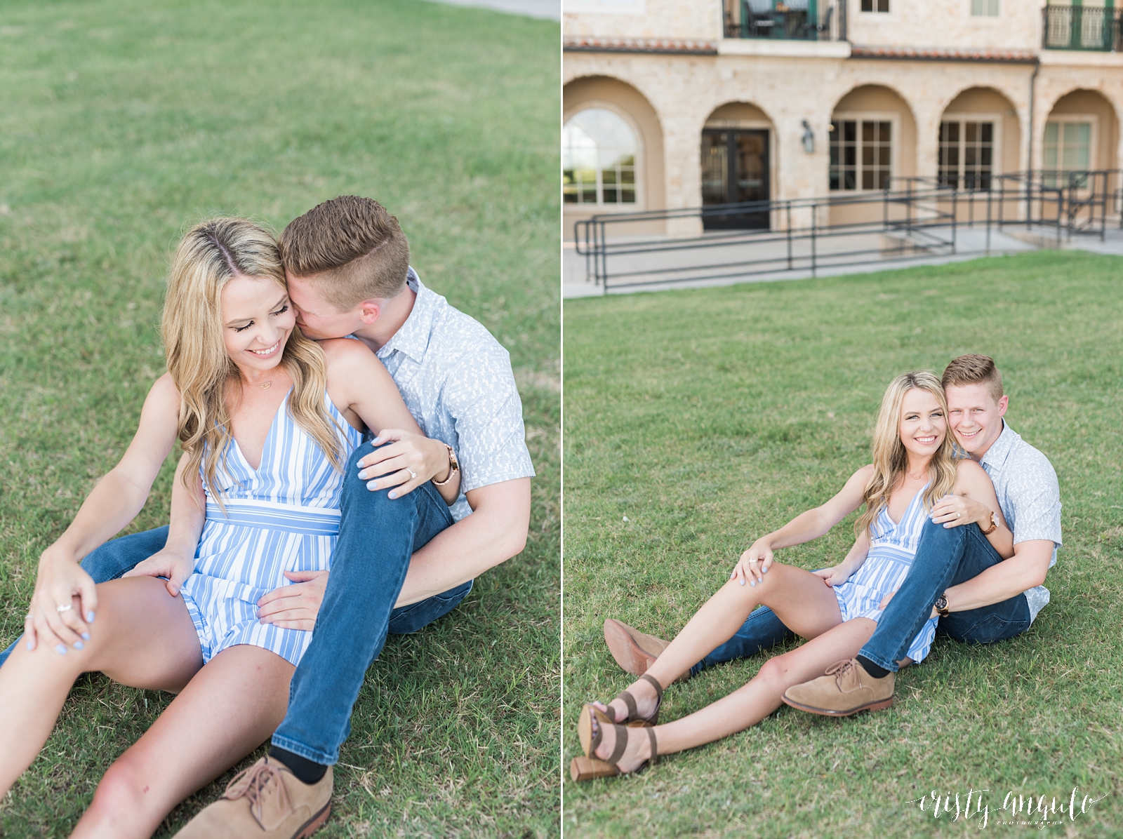 Adriatica Village McKinney Proposal | Cristy Angulo Photography
