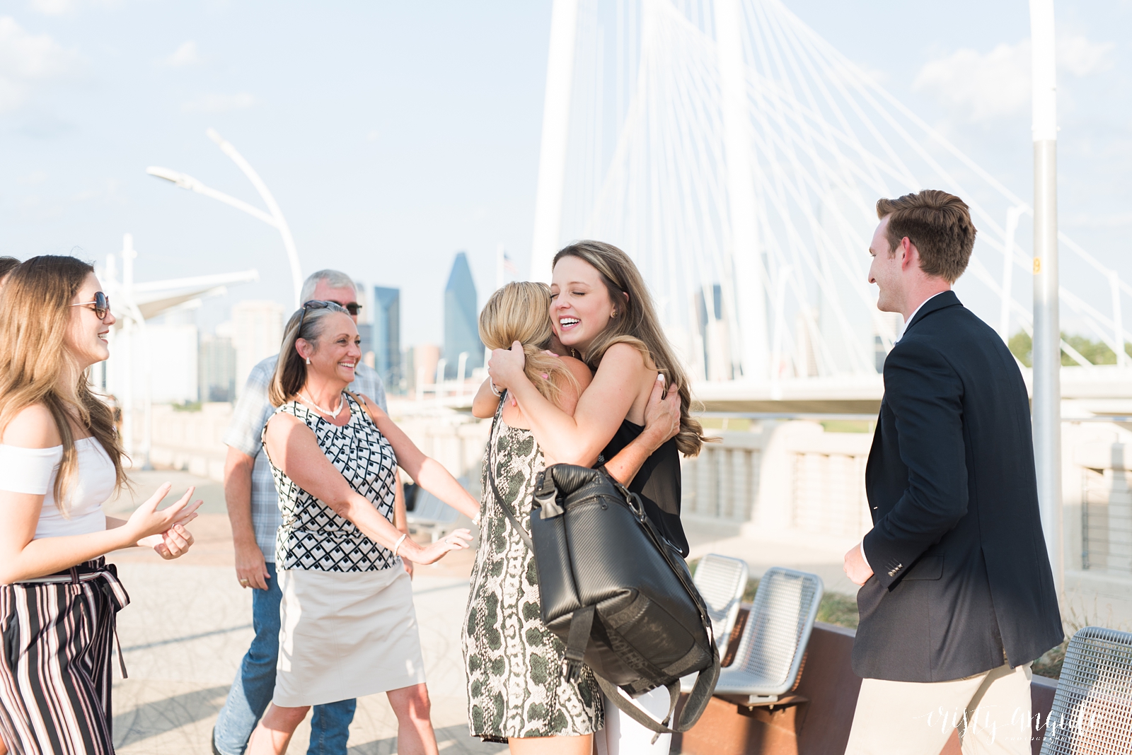 Dallas Skyline Surprise Proposal | Cristy Angulo Photography