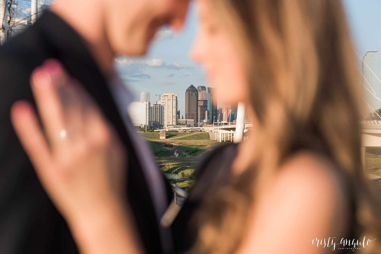 Dallas Skyline Surprise Proposal | Cristy Angulo Photography