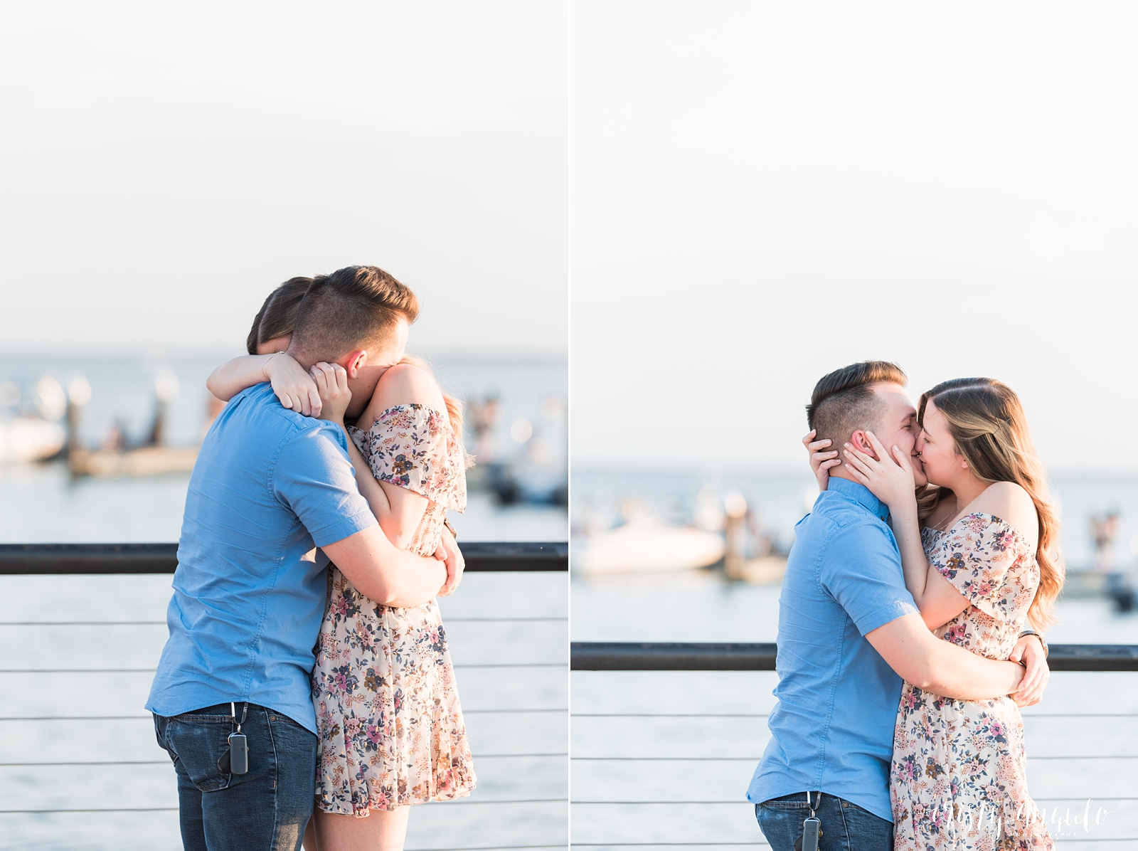 Rockwall Harbor Surprise Engagement | Cristy Angulo Photography
