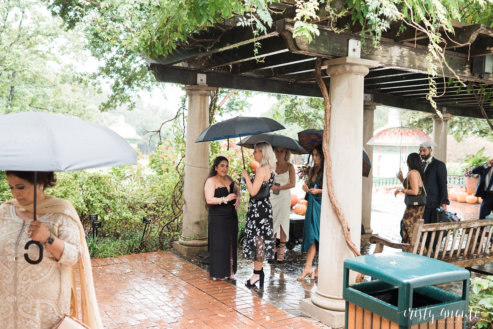 Allie & Avi’s Dallas Arboretum Wedding in the Rain! | Cristy Angulo ...