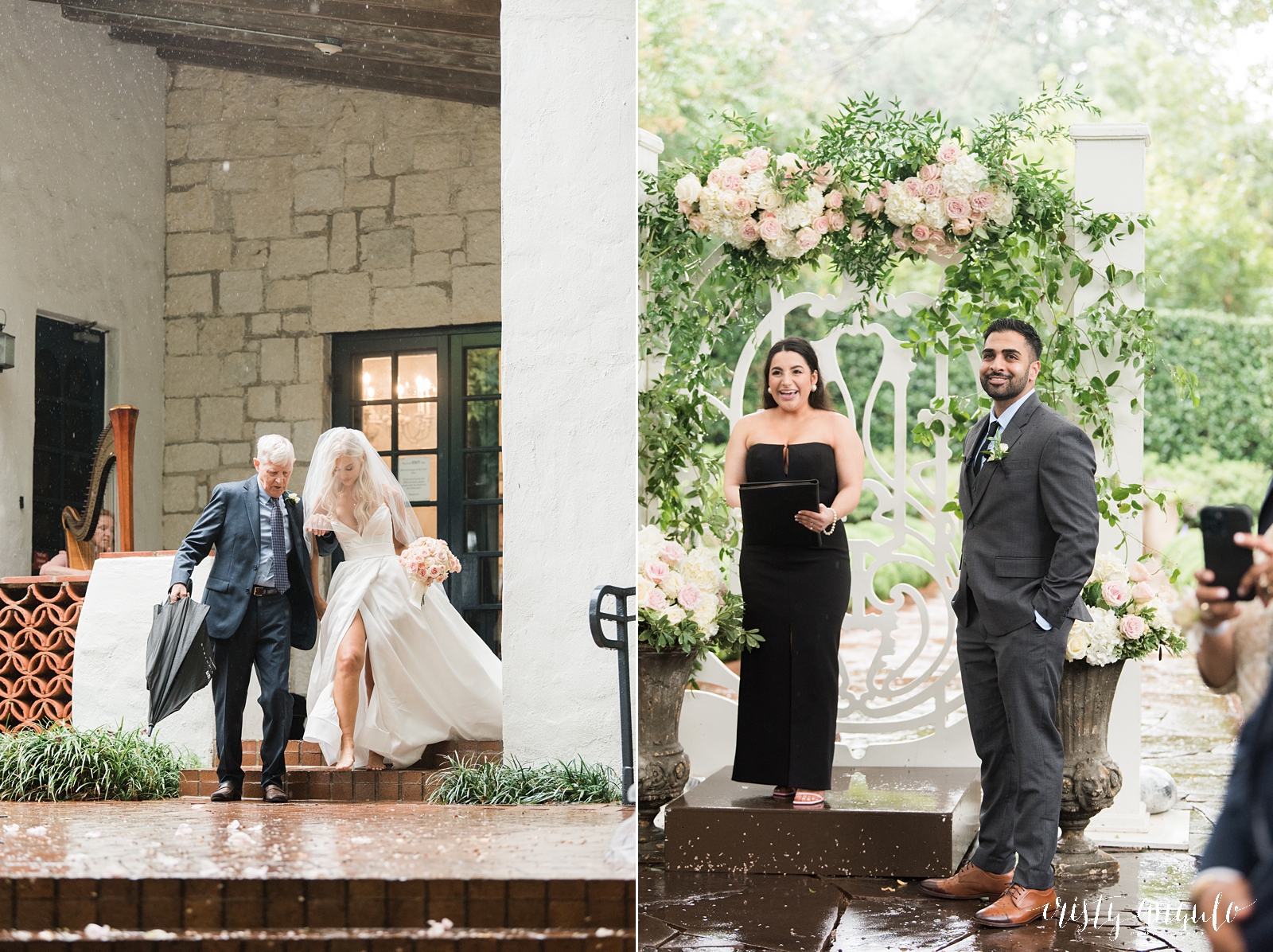Allie & Avi’s Dallas Arboretum Wedding in the Rain! | Cristy Angulo ...