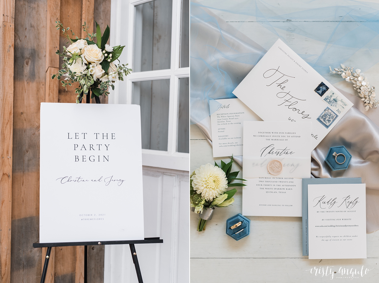 Christine & Jeremy’s Wedding at The White Sparrow | Cristy Angulo ...